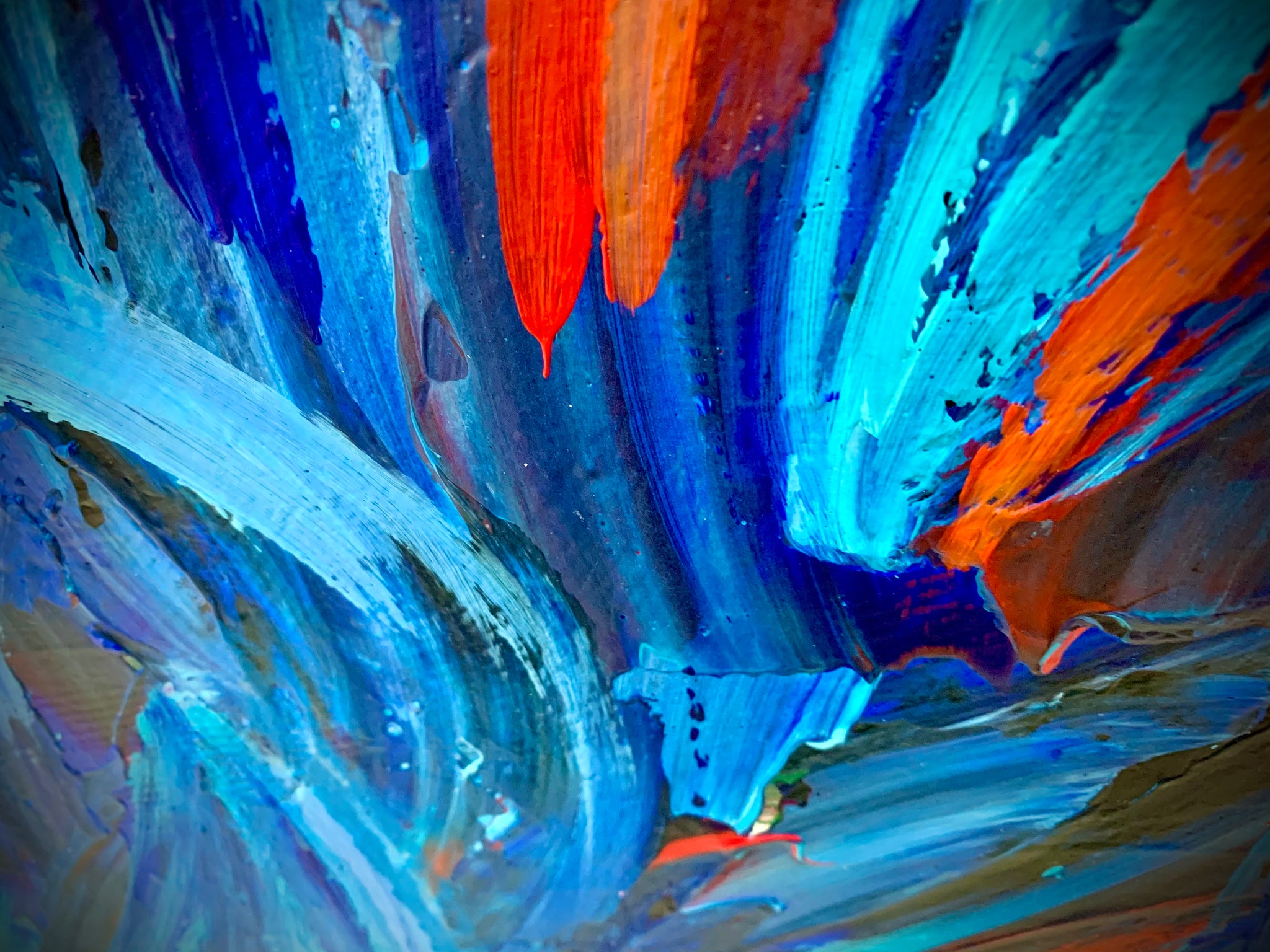 Warrior – Tim Webb Abstract Art